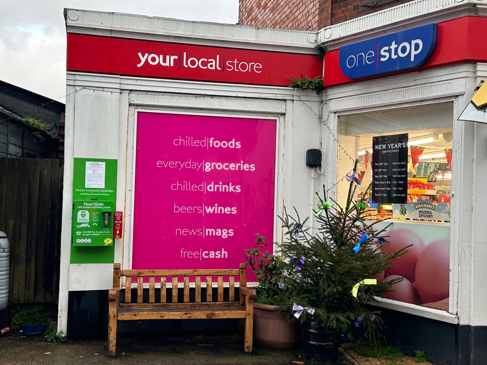 One Stop Store, Porlock | HeartSafe® AED Locator