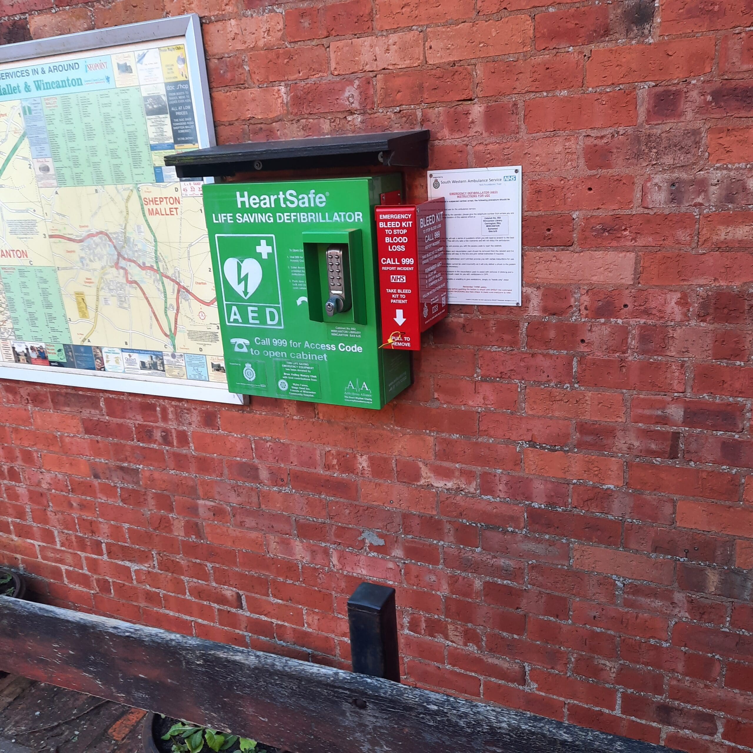 Wincanton Library | HeartSafe® AED Locator