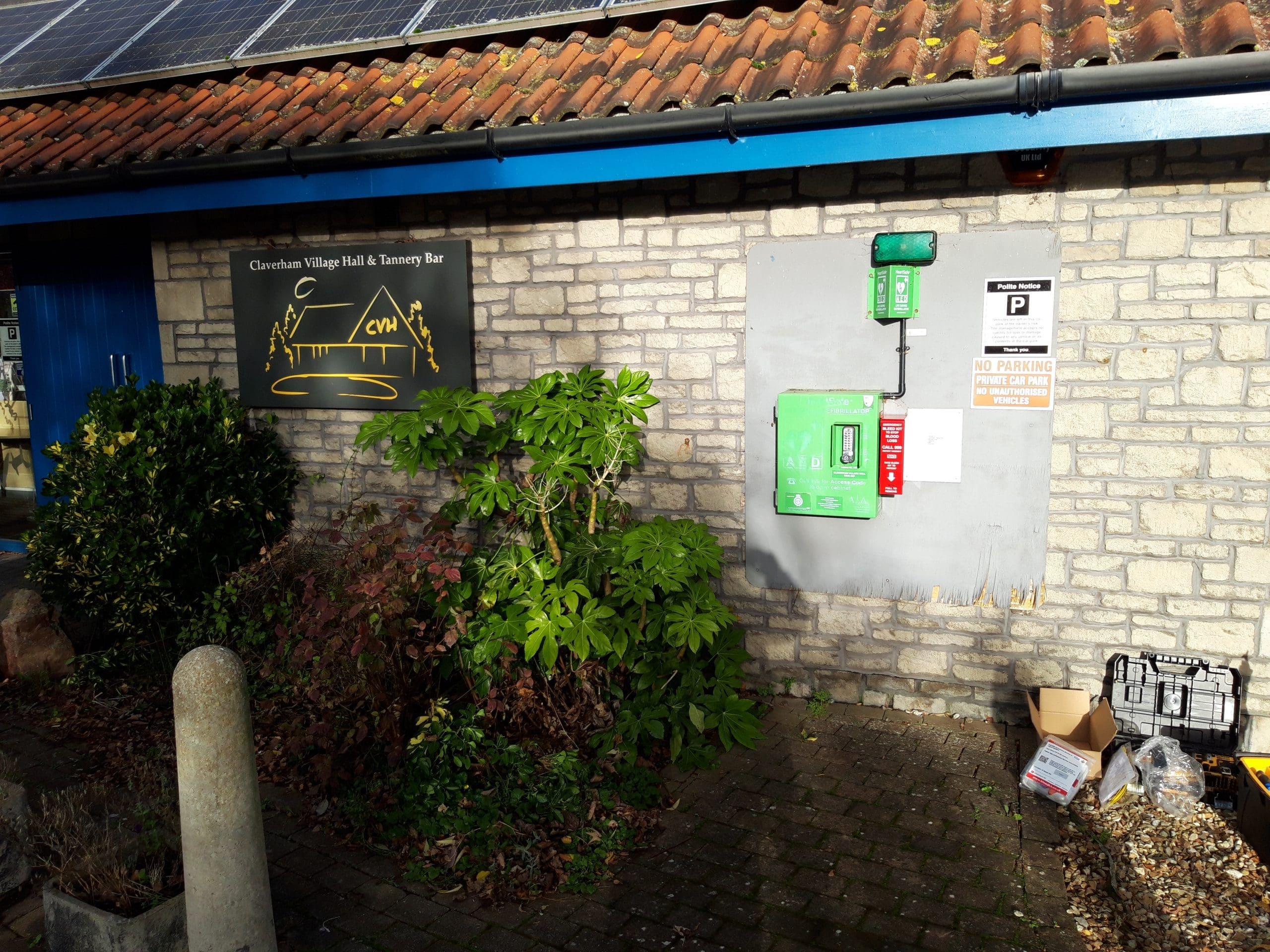 Claverham Village Hall | HeartSafe® AED Locator