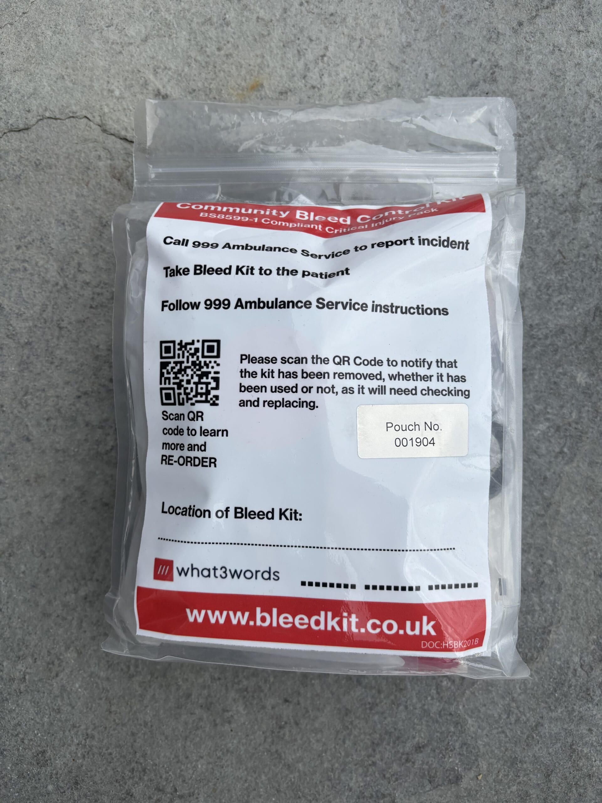 Community Bleed Control Kit | HeartSafe® AED Locator